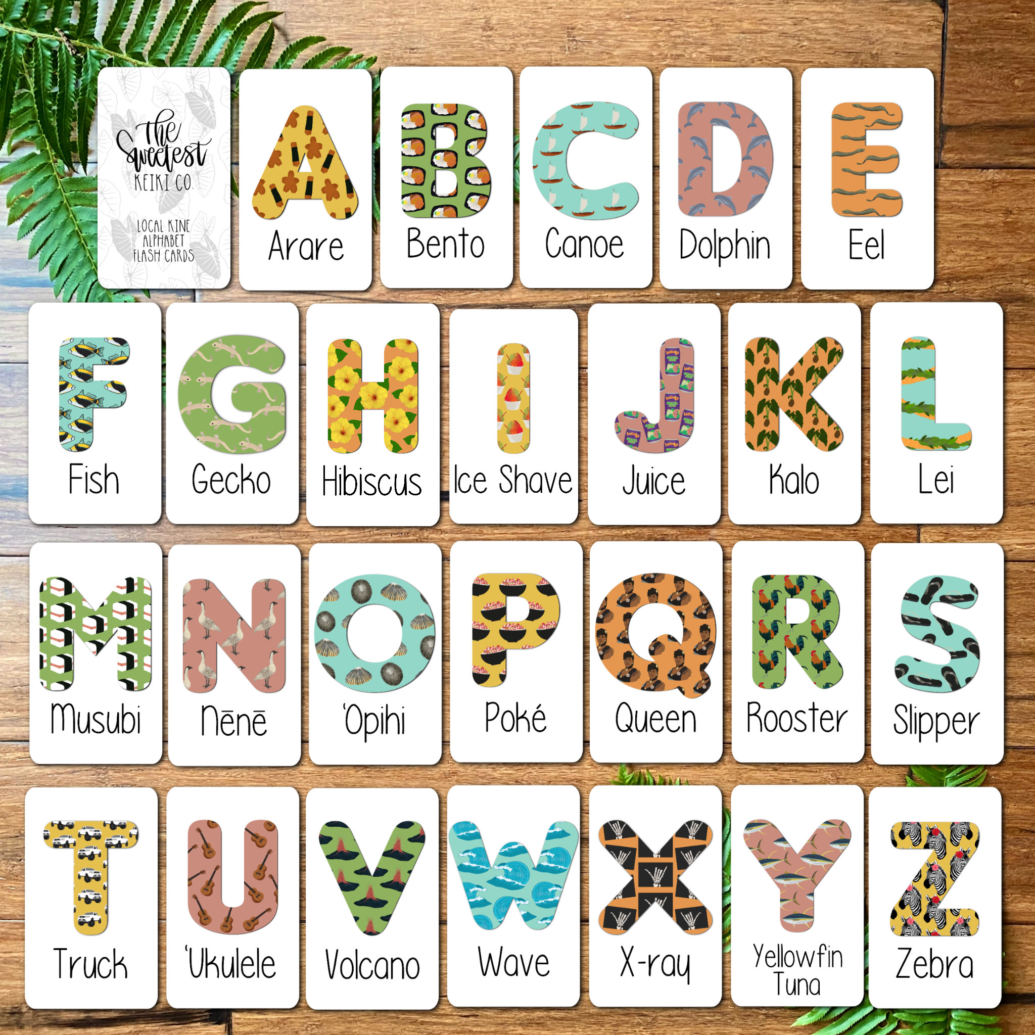 Hawaiian Language Alphabet