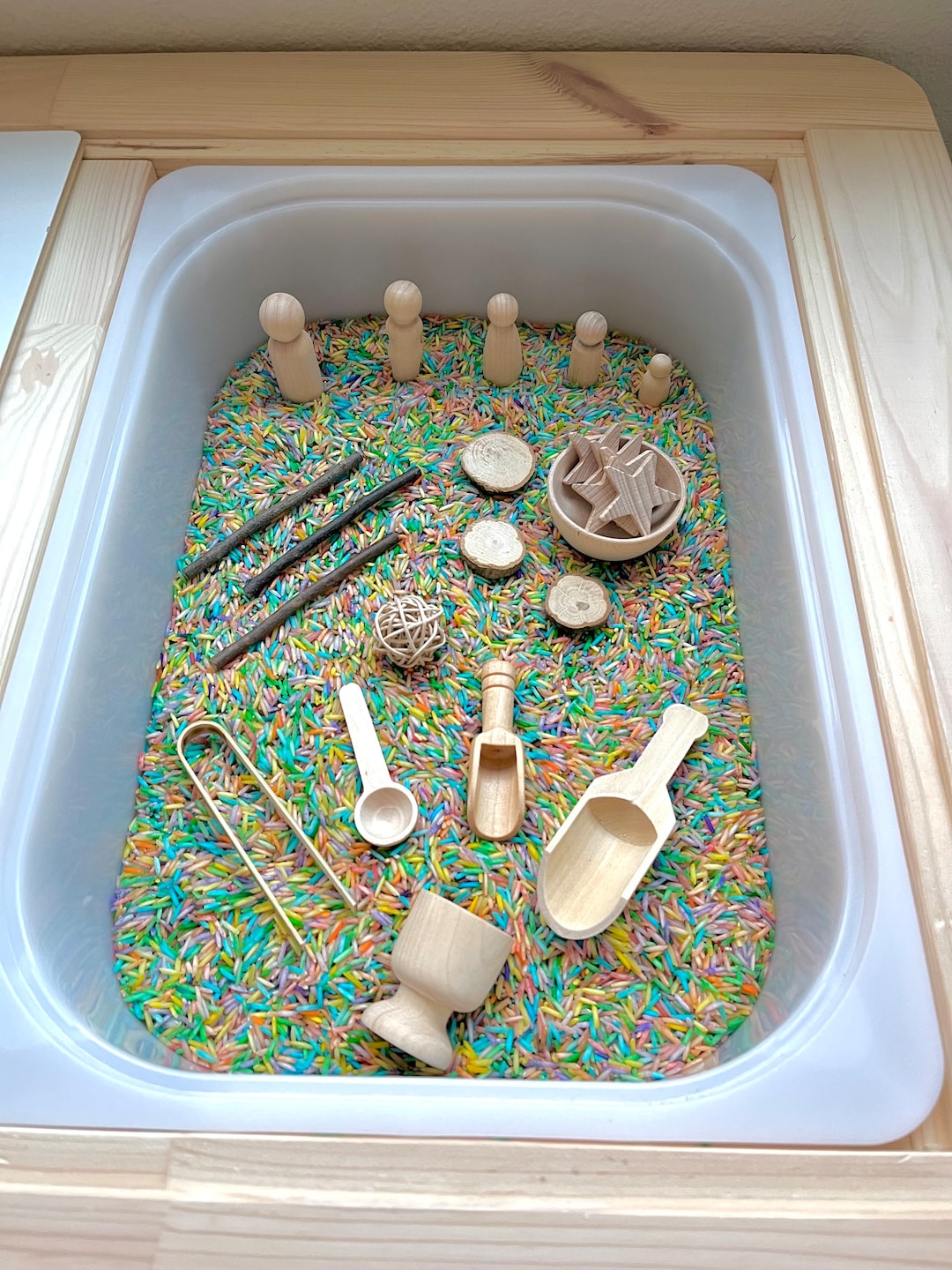 Toddler Montessori Pour & Play Sensory Kit | Flisat Activity Kit ...