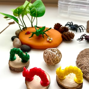 Bug Sensory Kit | Play Dough Sensory Bin | Spring | Toddler Gift | Busy ...