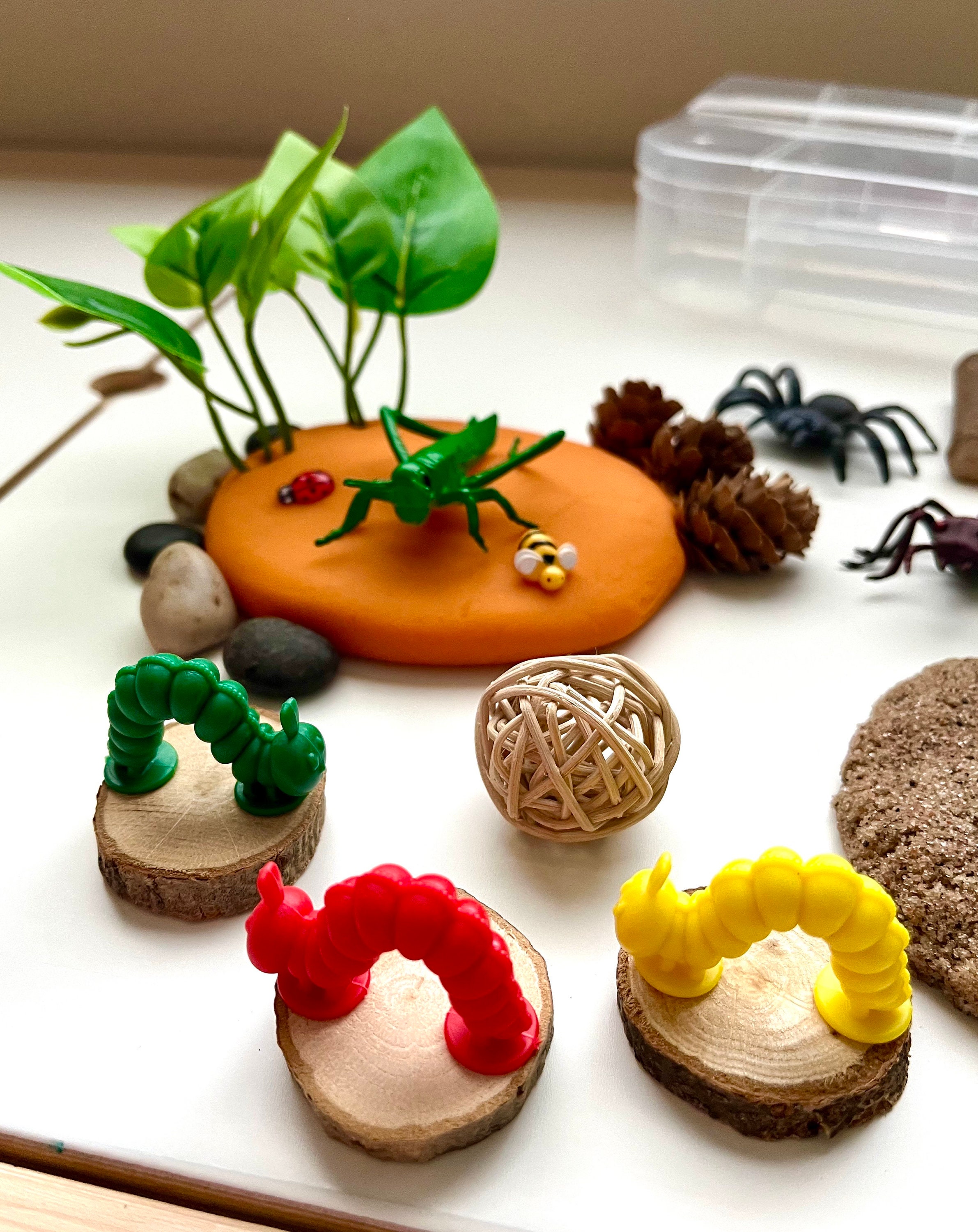 Bug Sensory Kit | Play Dough Sensory Bin | Spring | Toddler Gift | Busy ...
