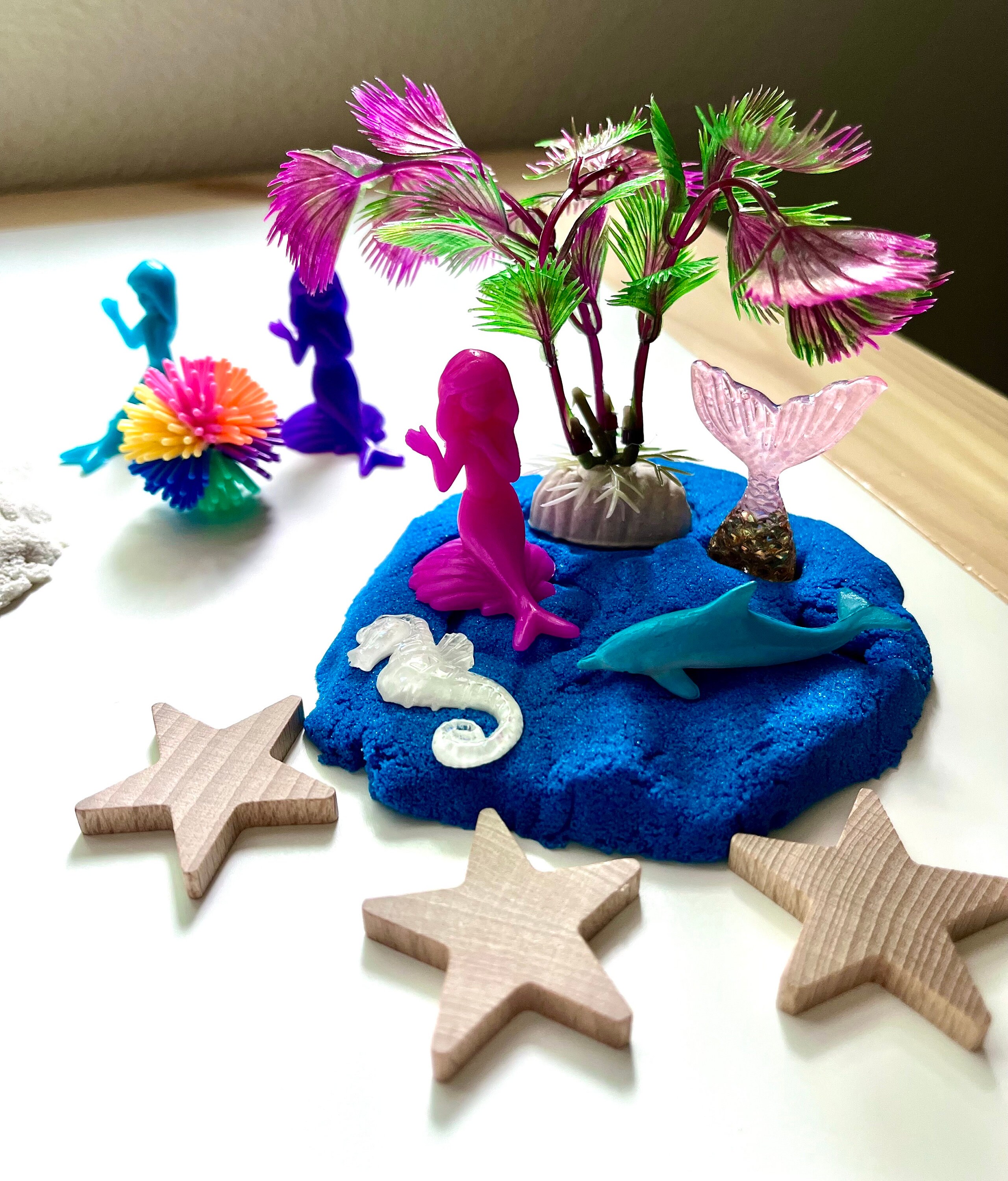 Mermaid Sensory Kit Sensory Sand Activity Little Mermaid - Etsy