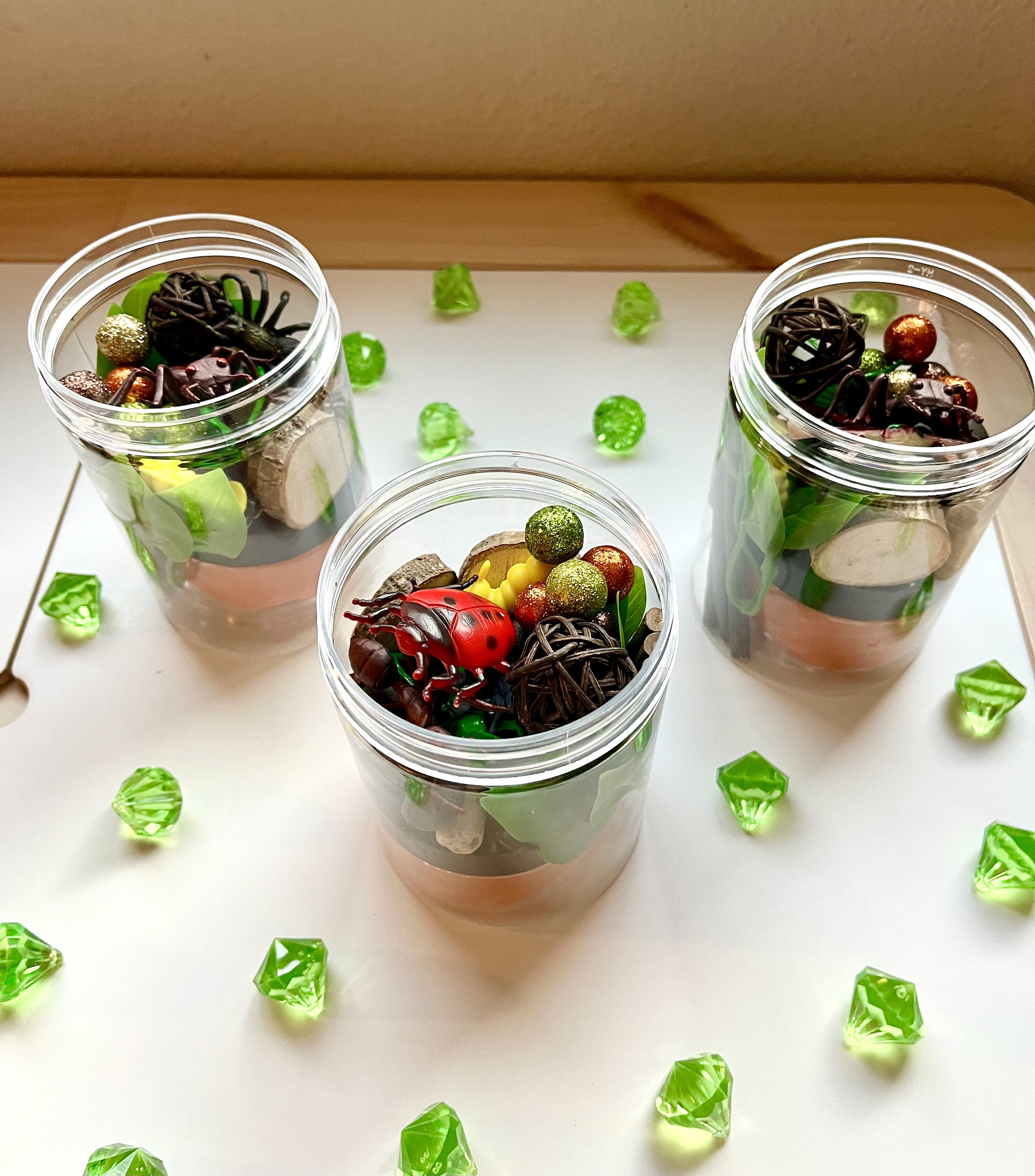 Bug Sensory Jar Play Dough Sensory Kit Nature Sensory Activity Toddler Gift Busy Box - Etsy