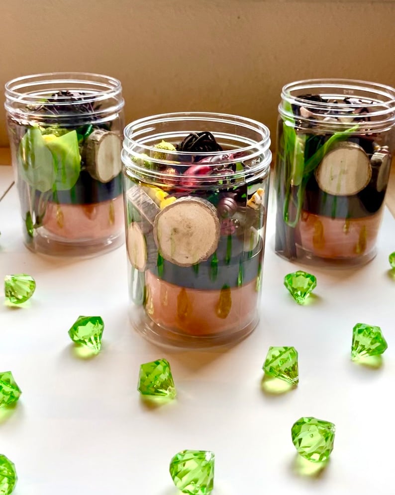 Bug Sensory Jar Play Dough Sensory Kit Nature Sensory Activity Toddler ...