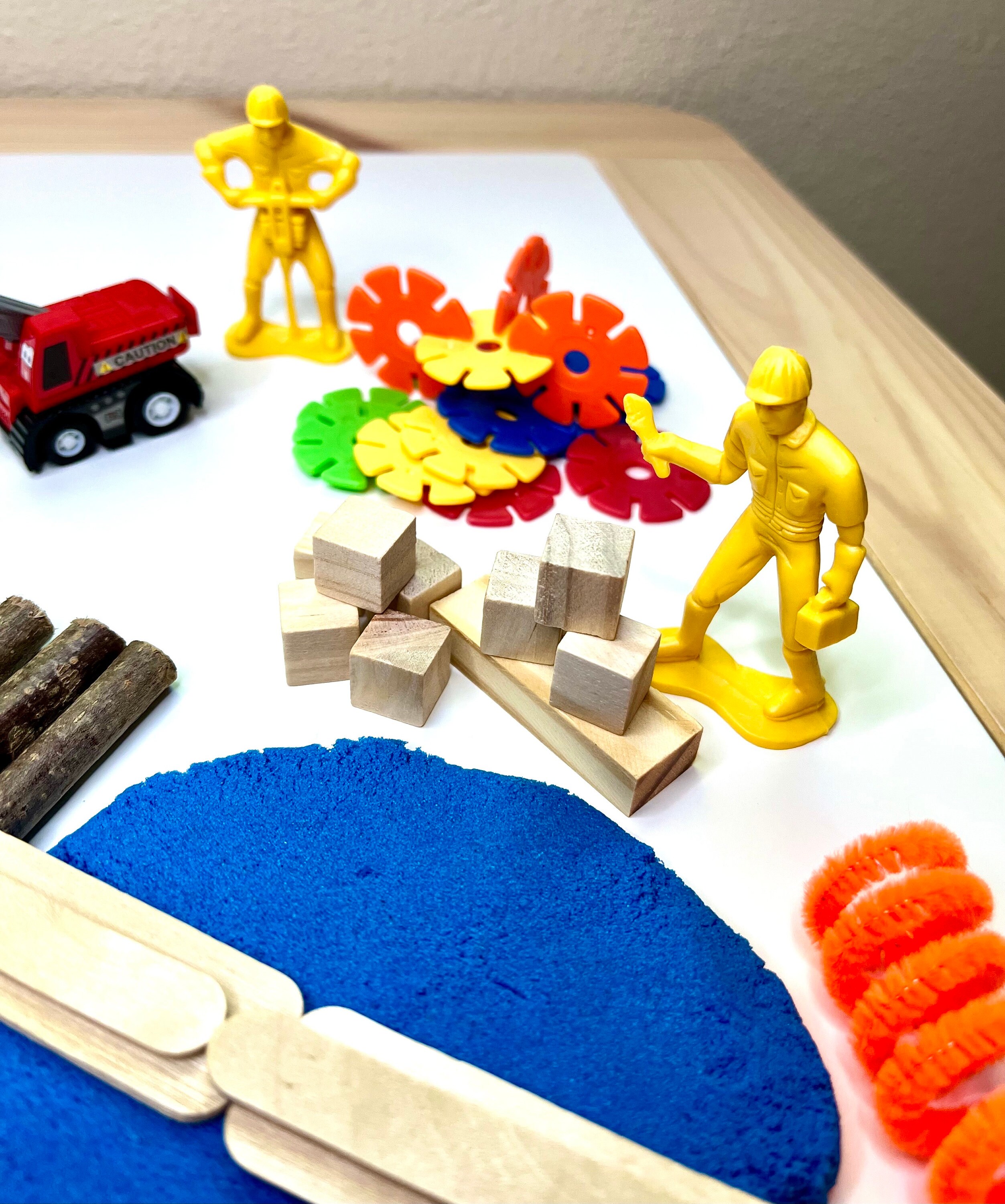 Construction Sensory Kit | Sensory Sand Kit | Building | Blocks ...