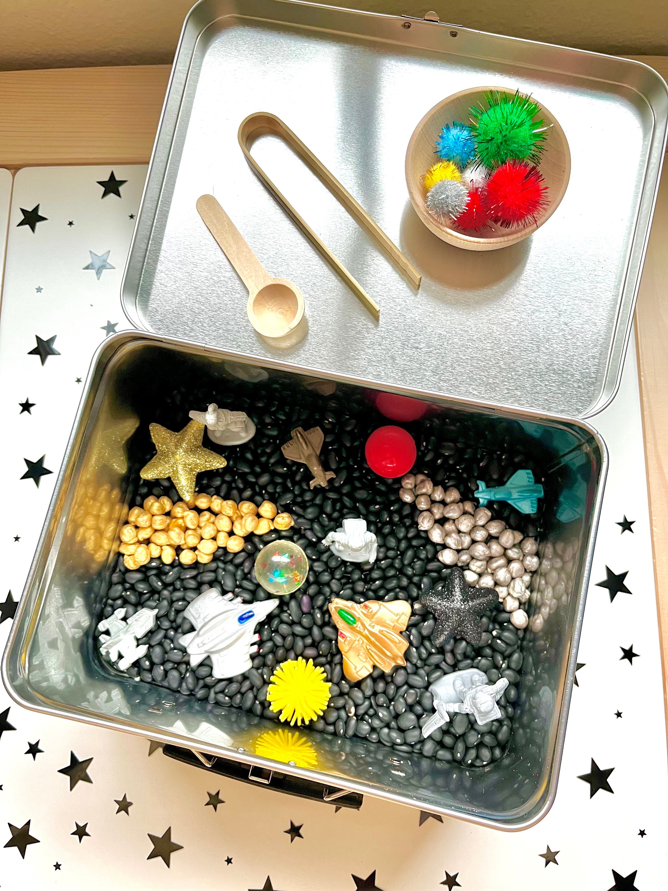 Space Exploration Sensory Bin Outer Space Sensory Kit Space Ship ...