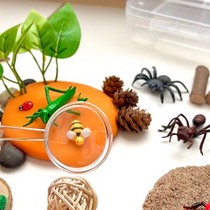 Bug Sensory Kit | Play Dough Sensory Bin | Spring | Toddler Gift | Busy ...