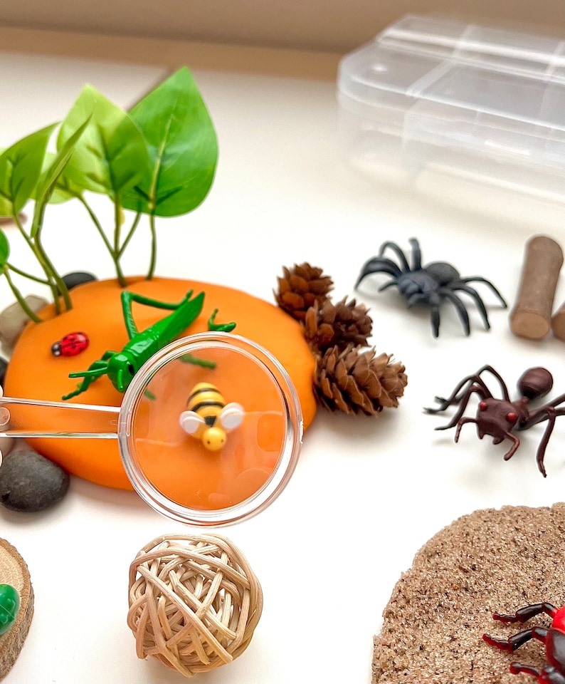 Bug Sensory Kit | Play Dough Sensory Bin | Spring | Toddler Gift | Busy ...
