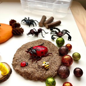 Bug Sensory Kit | Play Dough Sensory Bin | Spring | Toddler Gift | Busy ...