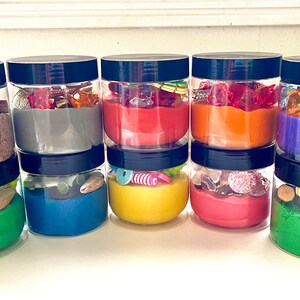 Mini Sensory Jars | Party Favors | on the Go Activities | Class Gifts ...