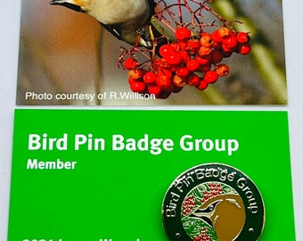 Bird Pin Badge | Etsy