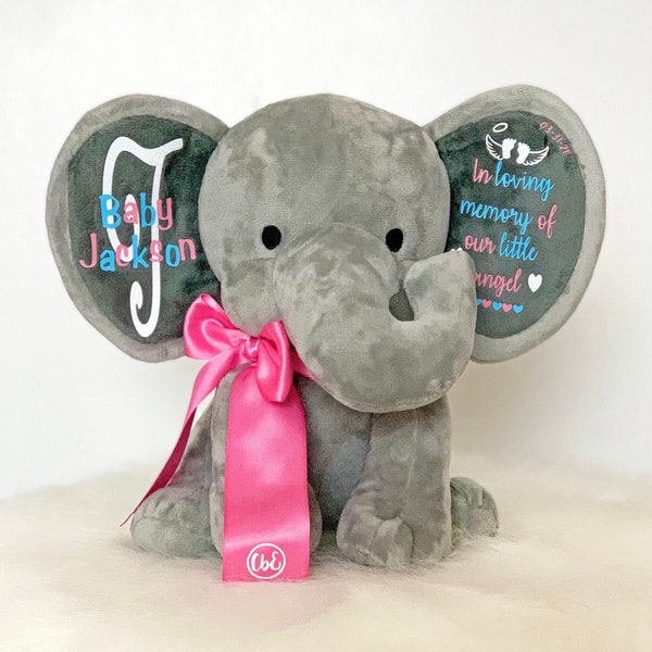 Elephant Stuffed Toy - Etsy