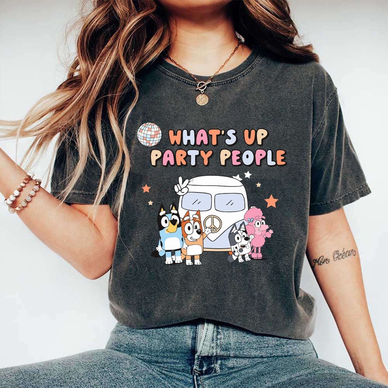 What's up Party People Png, Bluey Dad PNG, Bluey Family PNG, Bluey Png ...