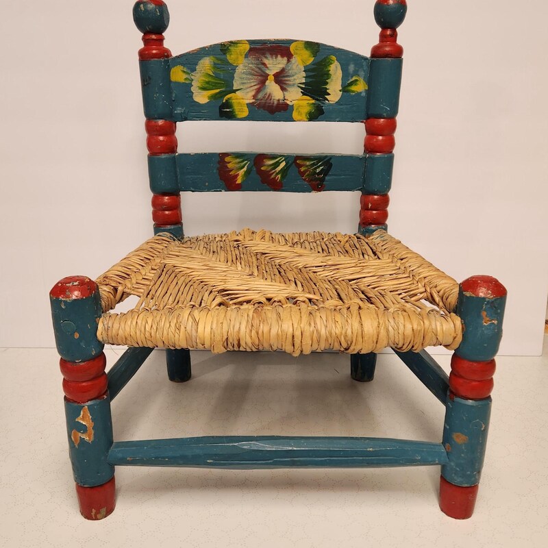Mexico Painted Chair - Etsy