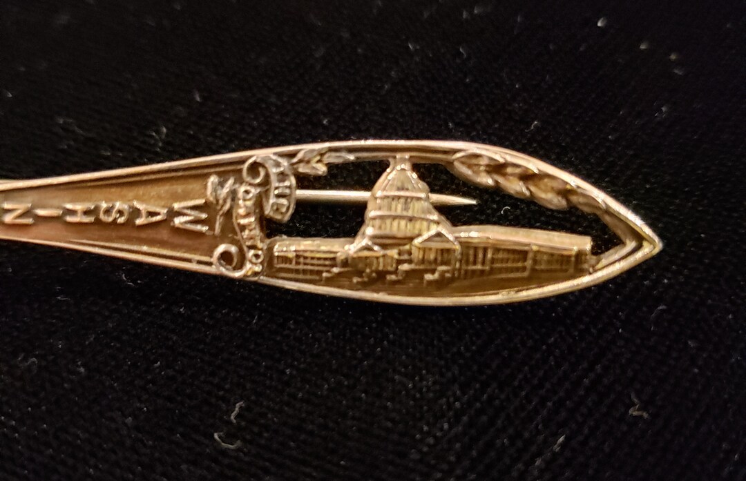 Washington DC Spoon Pin Featuring the Capitol Vintage Jewelry - Etsy