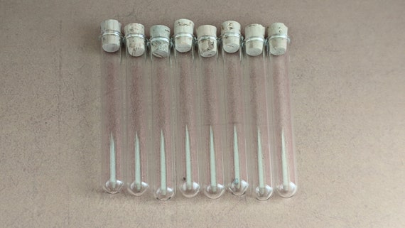 8 Mini Glass Test Tubes W/ or W/o Rims Includes Cork | Etsy