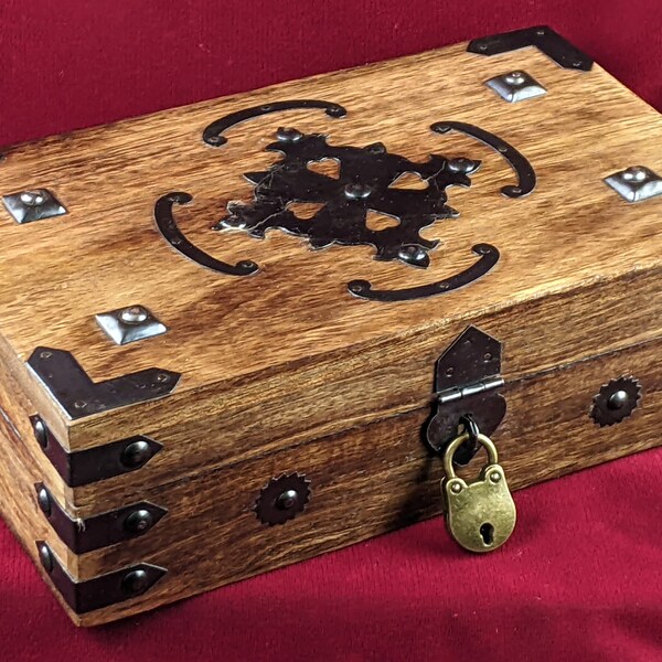 Metal Lock Box With Key - Etsy