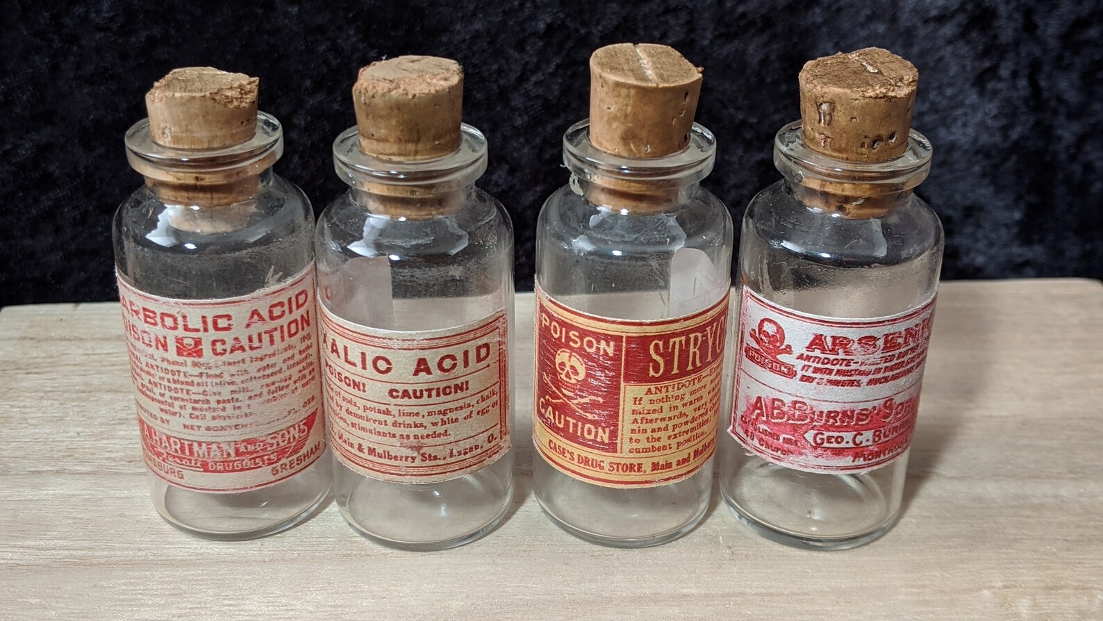 Victorian Poison Sampler Box - Etsy