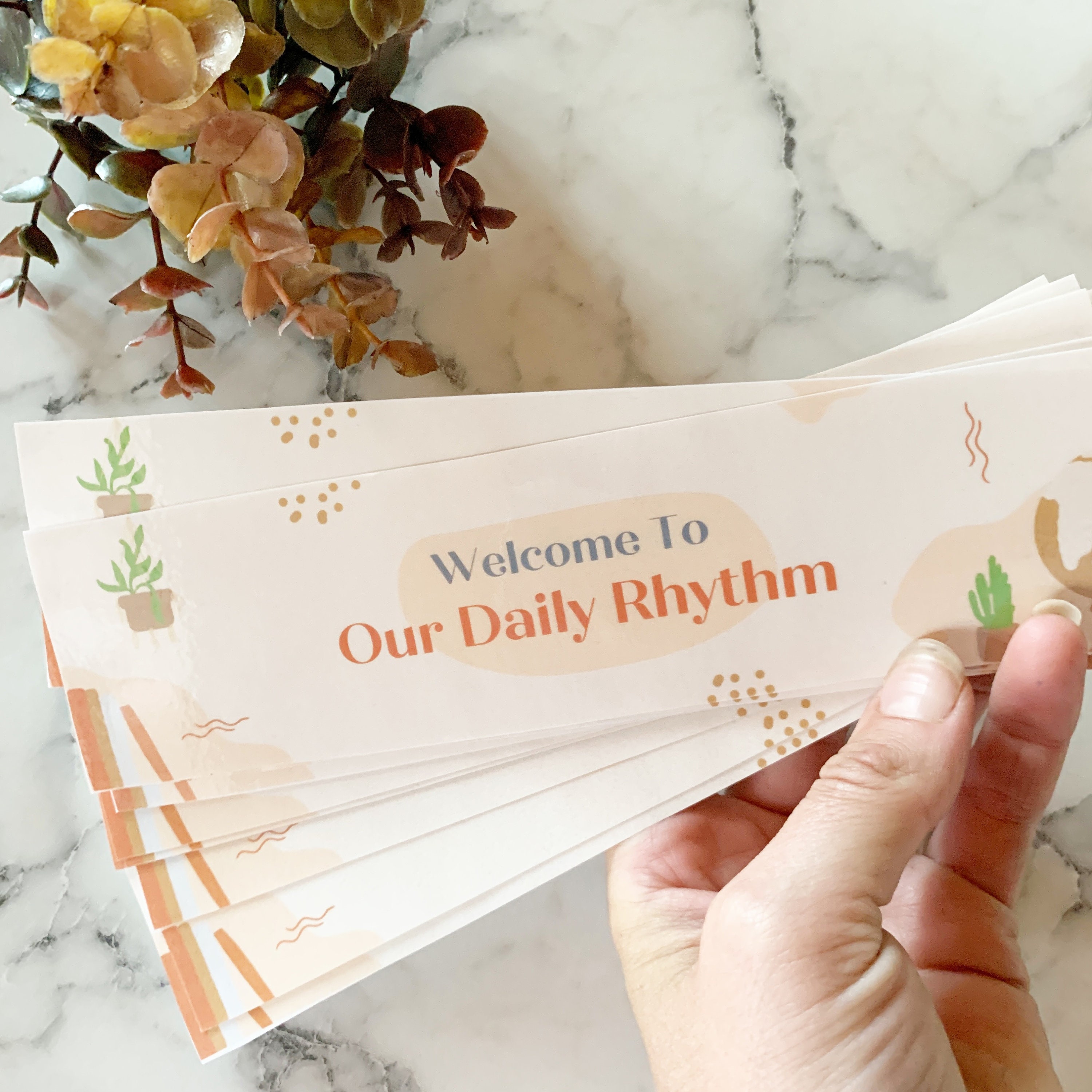 Our Daily Rhythm Homeschool Schedule Digital Download - Etsy