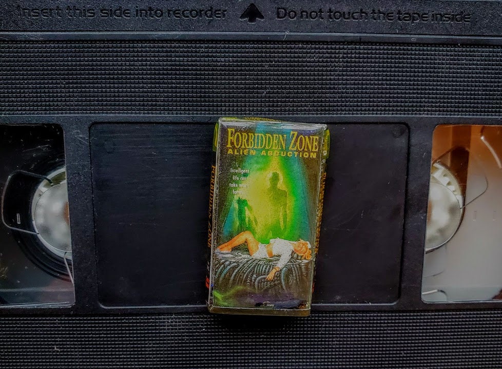 FORBIDDEN ZONE : ALIEN Abduction 1996 - Etsy Hong Kong