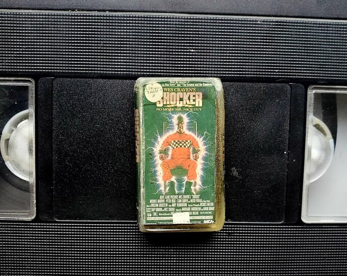 Shocker VHS Tape 1989 (version Francaise) Wes Craven Horror Movie MCA ...