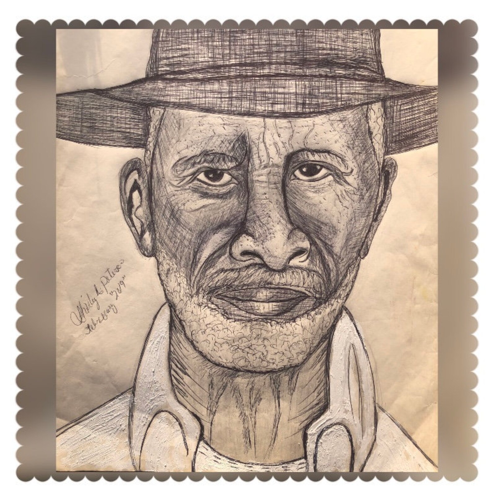 Vieil homme dessin, sage vieillard, vieille à la recherche dimpression ...