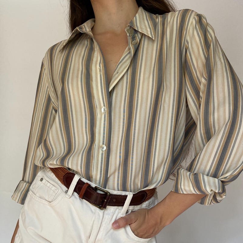 90s Blouse - Etsy