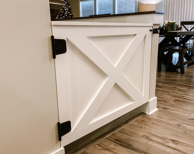 Custom Wooden Gate Baby Gate Pet Gate Stairway Gate - Etsy