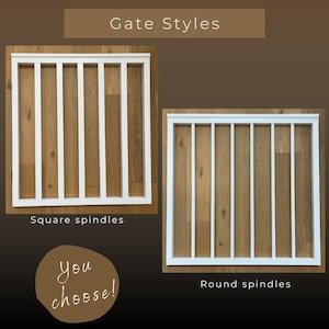 Handmade Wooden Baby Gate, Custom Child Safety Gate, Wooden Pet Barrier ...
