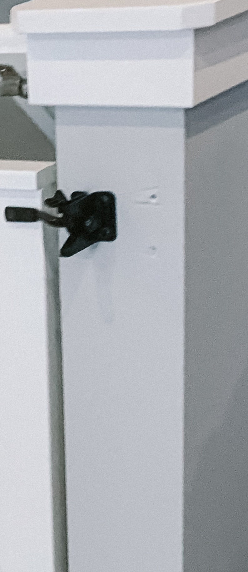 Custom Spindle Wooden Gate Baby Gate Stairway Gate White - Etsy