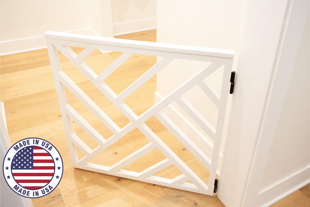 Baby Gate | Custom Baby Gate | Dog Gate | Modern Baby Gate | Stairway ...