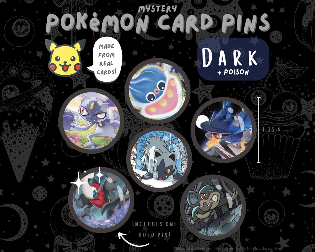 Pokémon Button Mystery Bags 1.25 Made From REAL - Etsy