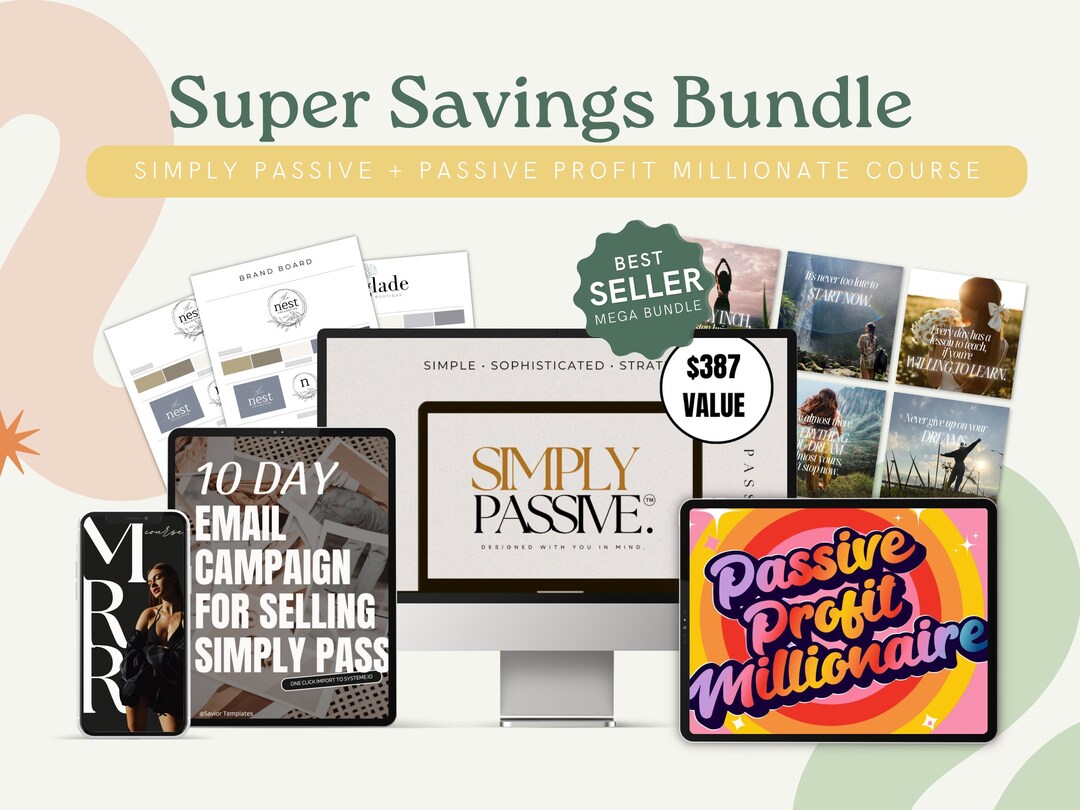 Simply Passive New Bundle: Your Ultimate Digital Marketing Toolkit ...