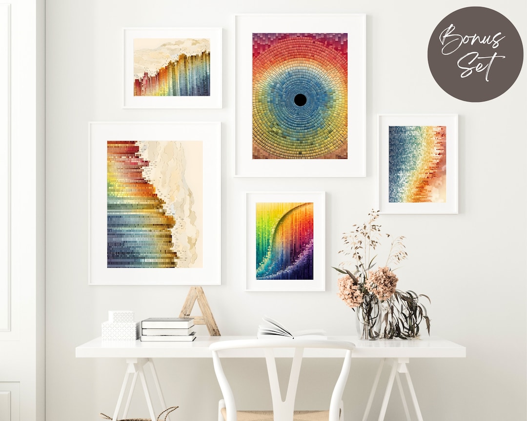 Intricate Bible Cross References Art Print Set of 5 - 63779 ...