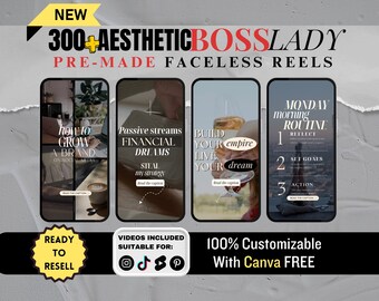 1300 Premium Faceless Videos With MRR: Instagram Reels Bundle ...