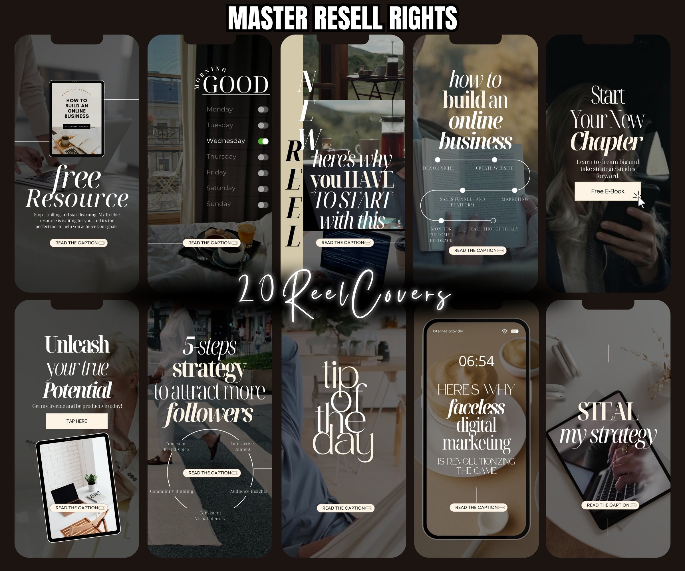 6000+ Premium Faceless Videos With MRR: Instagram Reels Bundle ...