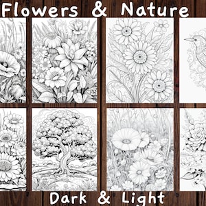 101 Relaxing Flowers Coloring Book for Adults - Stress Relieving ...