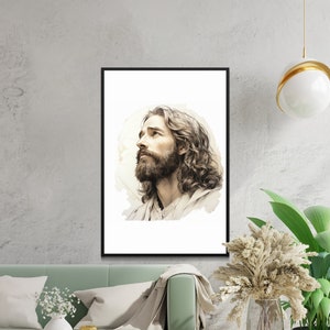 Portrait of Christ - Digital Download LDS Art Jesus Listening - YW Gift ...