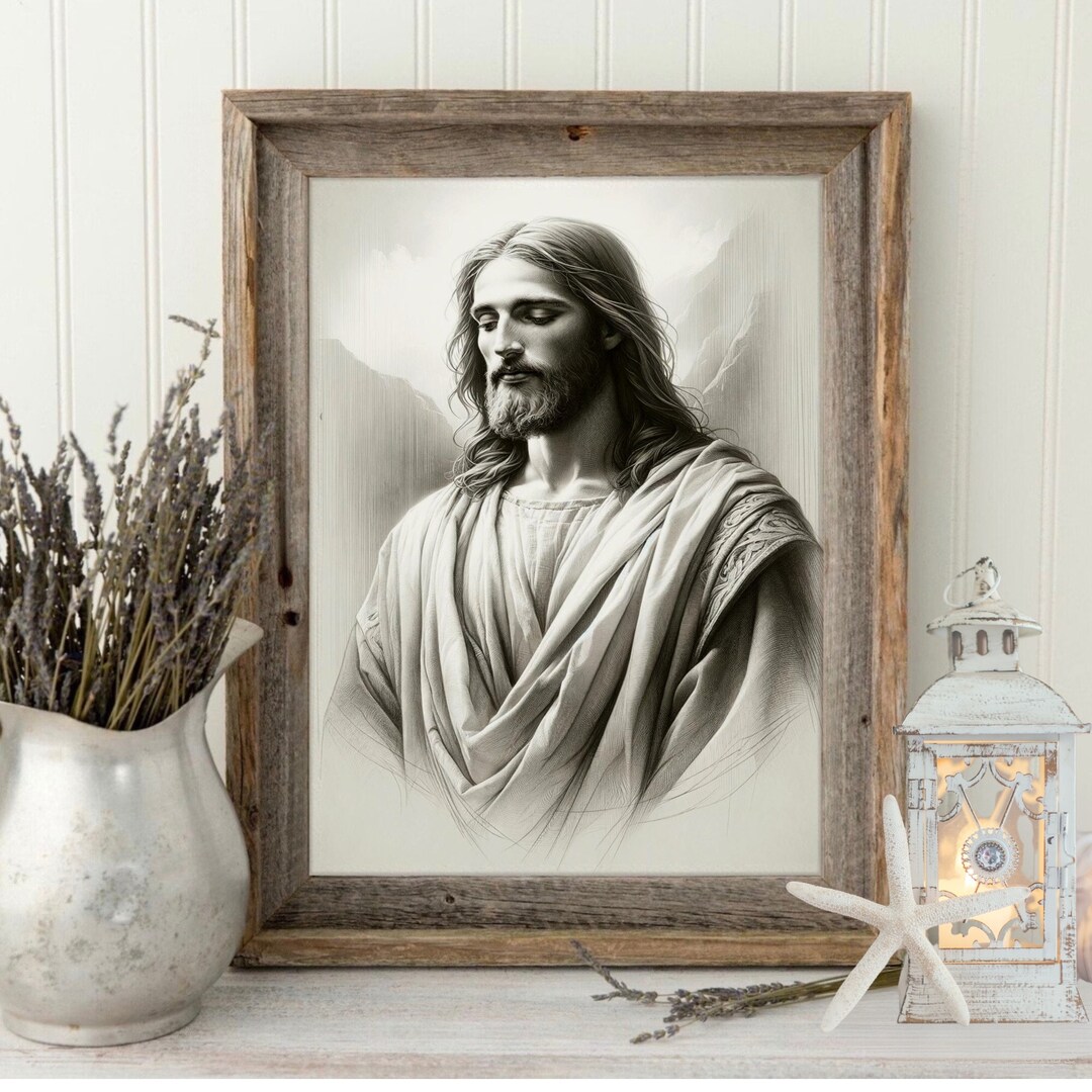 Divine Whisper: A Digital Portrait of Christ - Inspirational LDS Art ...