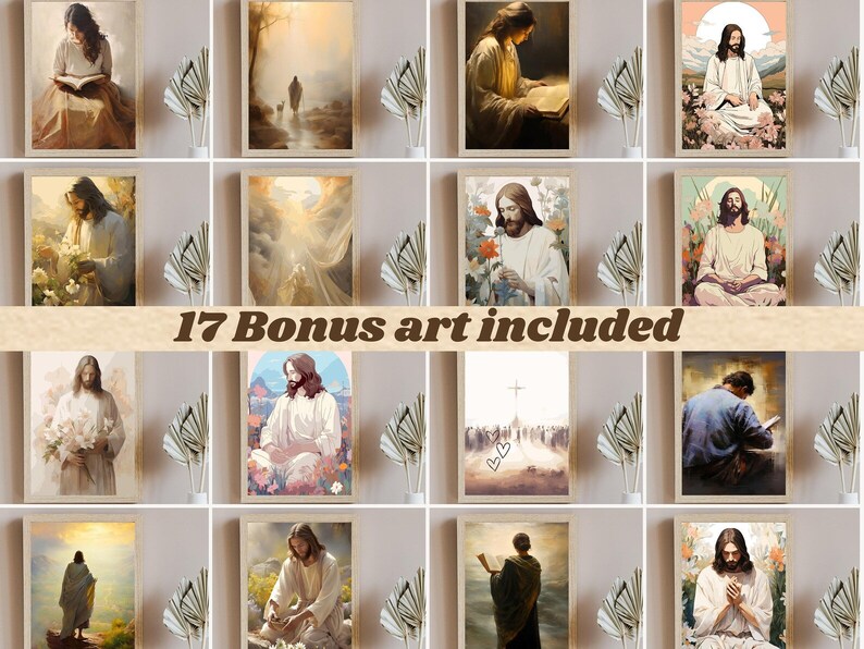 Divine Harmony: Biblical Cross References, Jesus Christ LDS Art Print ...