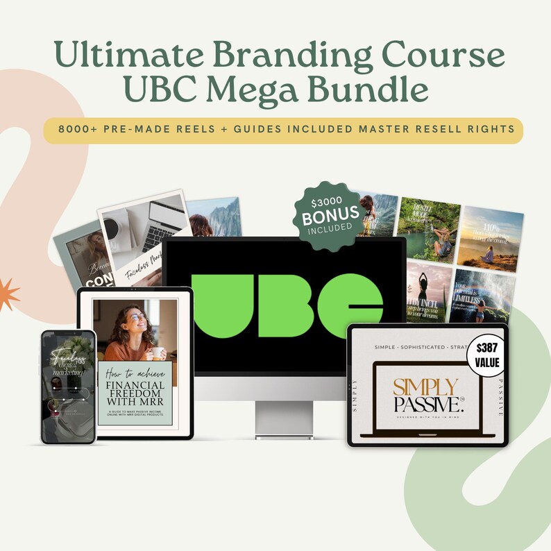 Ultimate Branding Course UBC Full Course One-time Payment Master Resell ...