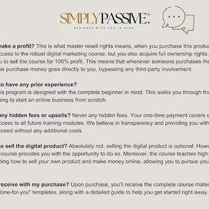 Simply Passive Course, Digital Marketing Guide/course for Beginners, W ...