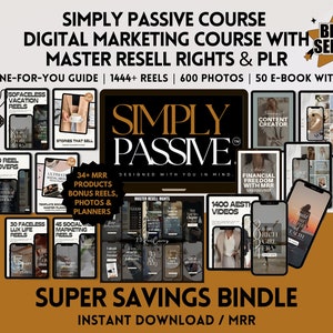 Simply Passive: Digital Marketing Course for Beginners - MRR & PLR ...