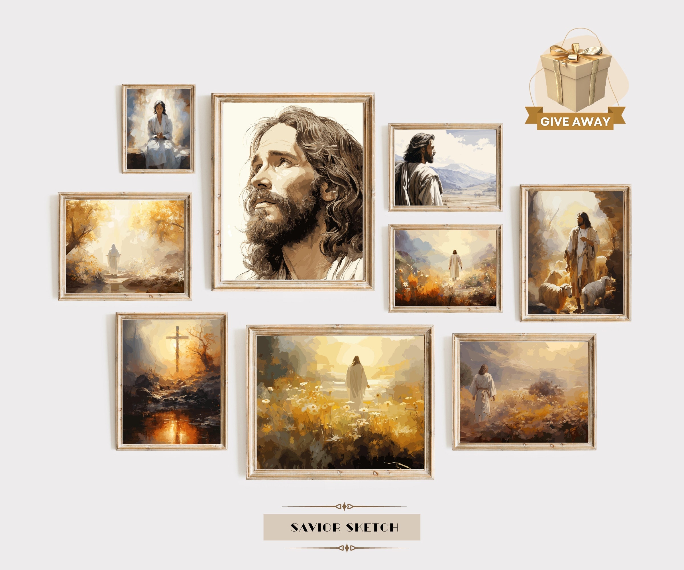 Portrait of Christ Digital Download LDS Art Jesus Listening YW Gift for ...