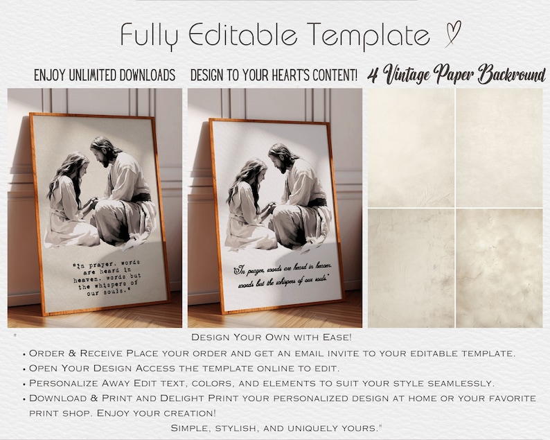 You'll Never Walk Alone Portrait of Christ Digital Download LDS Art ...