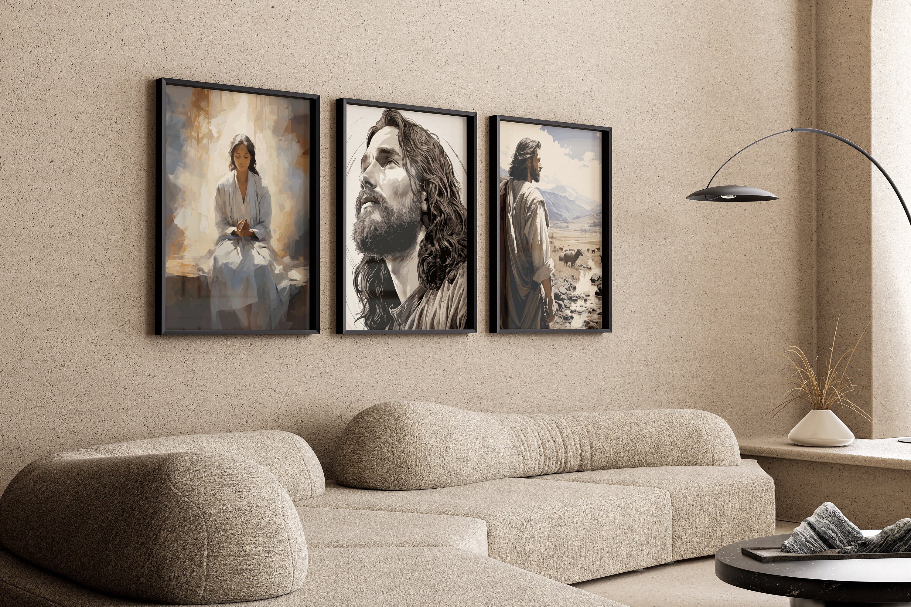 Portrait of Christ Digital Download LDS Art Jesus Listening YW Gift for ...