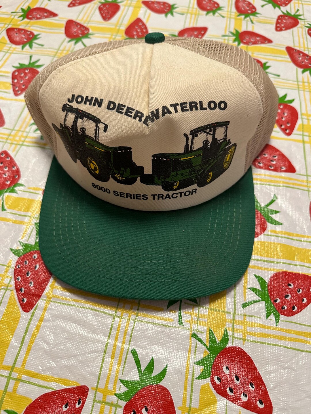 John Deere Waterloo 8000 Series Tractor Hat - Etsy