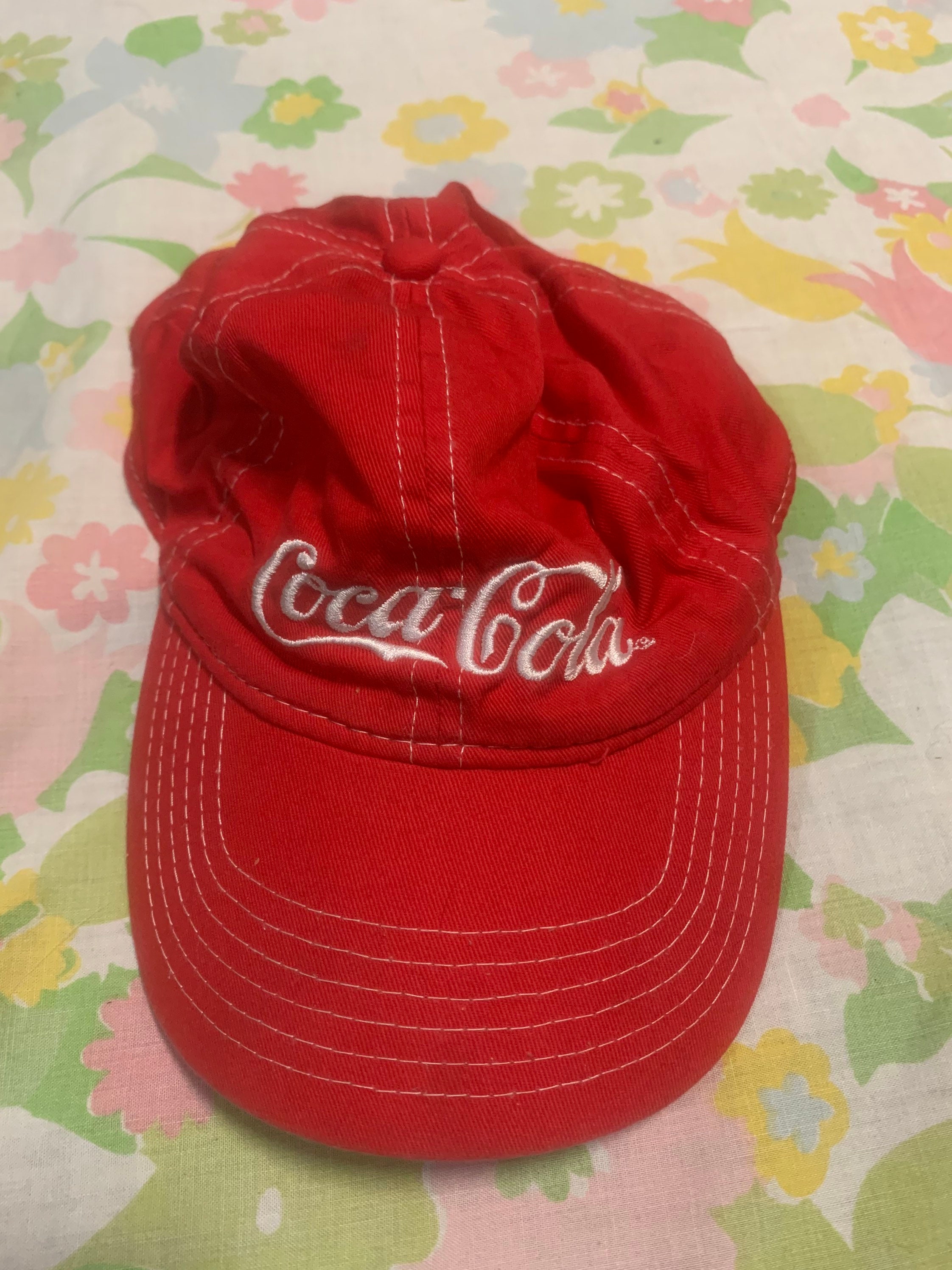 Coca-cola Red Hat | Etsy