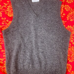 The Moors Shetland Wool Sweater Vest-grey or Tan - Etsy