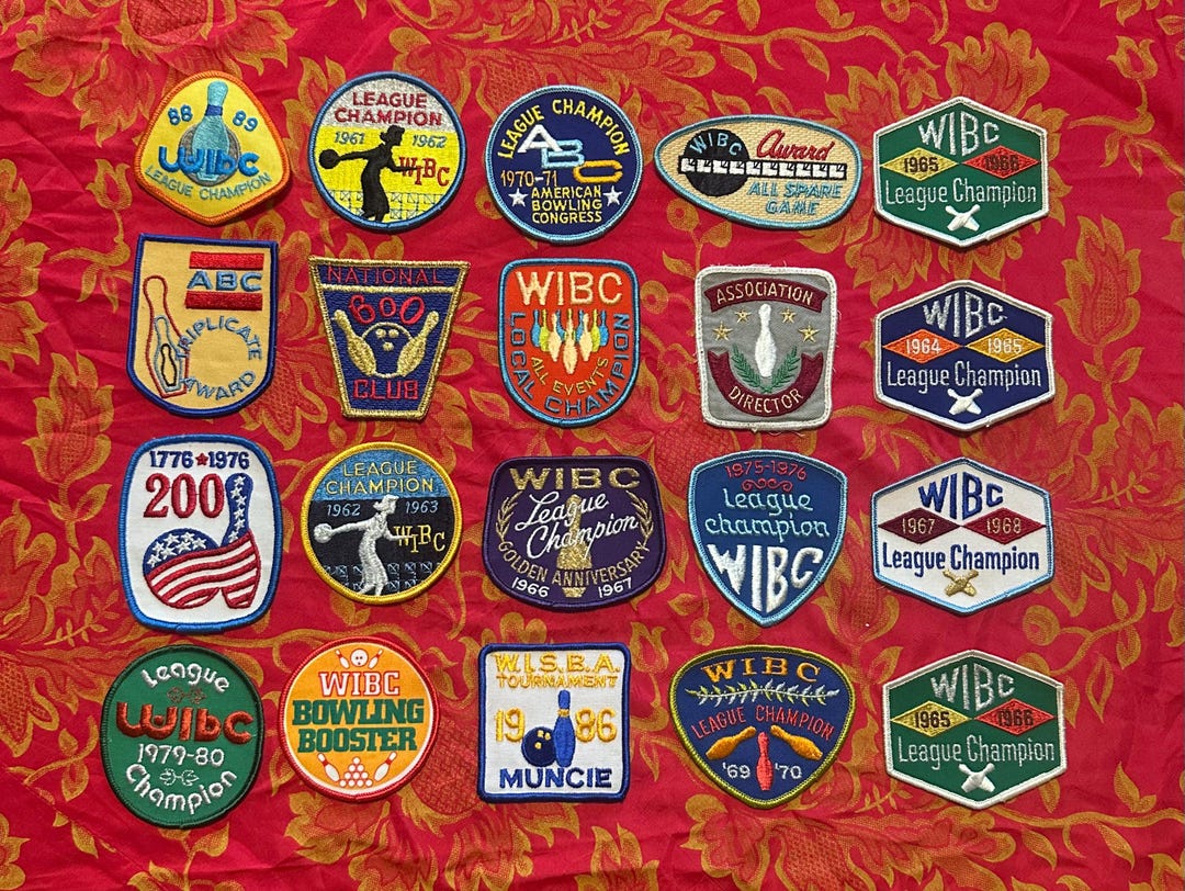 You Pick- 1960s-1980s Bowling Patches - Etsy
