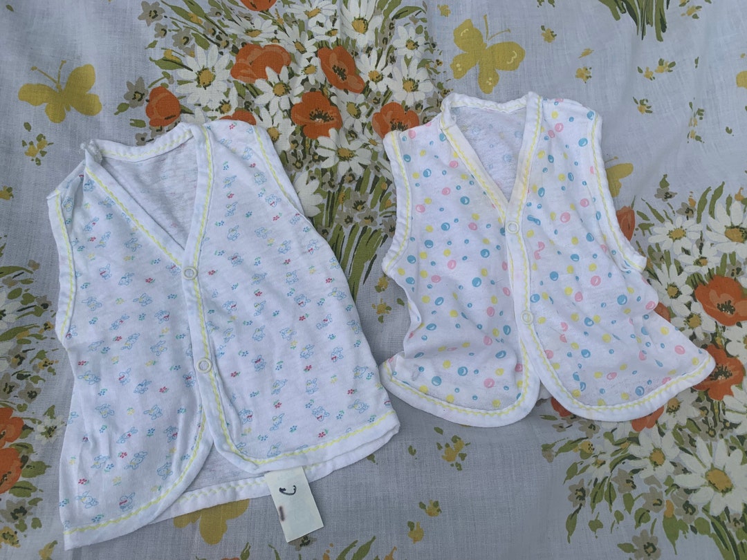 3 Pack Newborn Baby Vests - Etsy